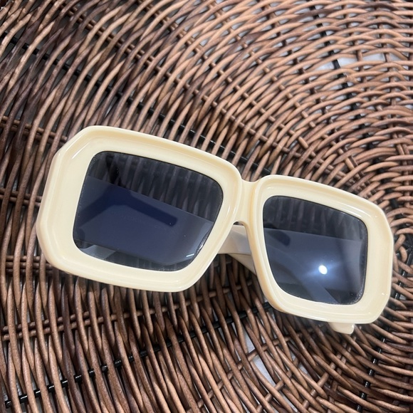 Loewe | Accessories | Loewe Sunglasses Cream | Poshmark